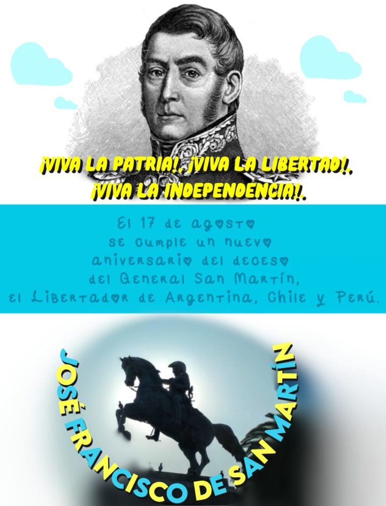 17 de agosto: Aniversario de la muerte del General José de San Martín ...